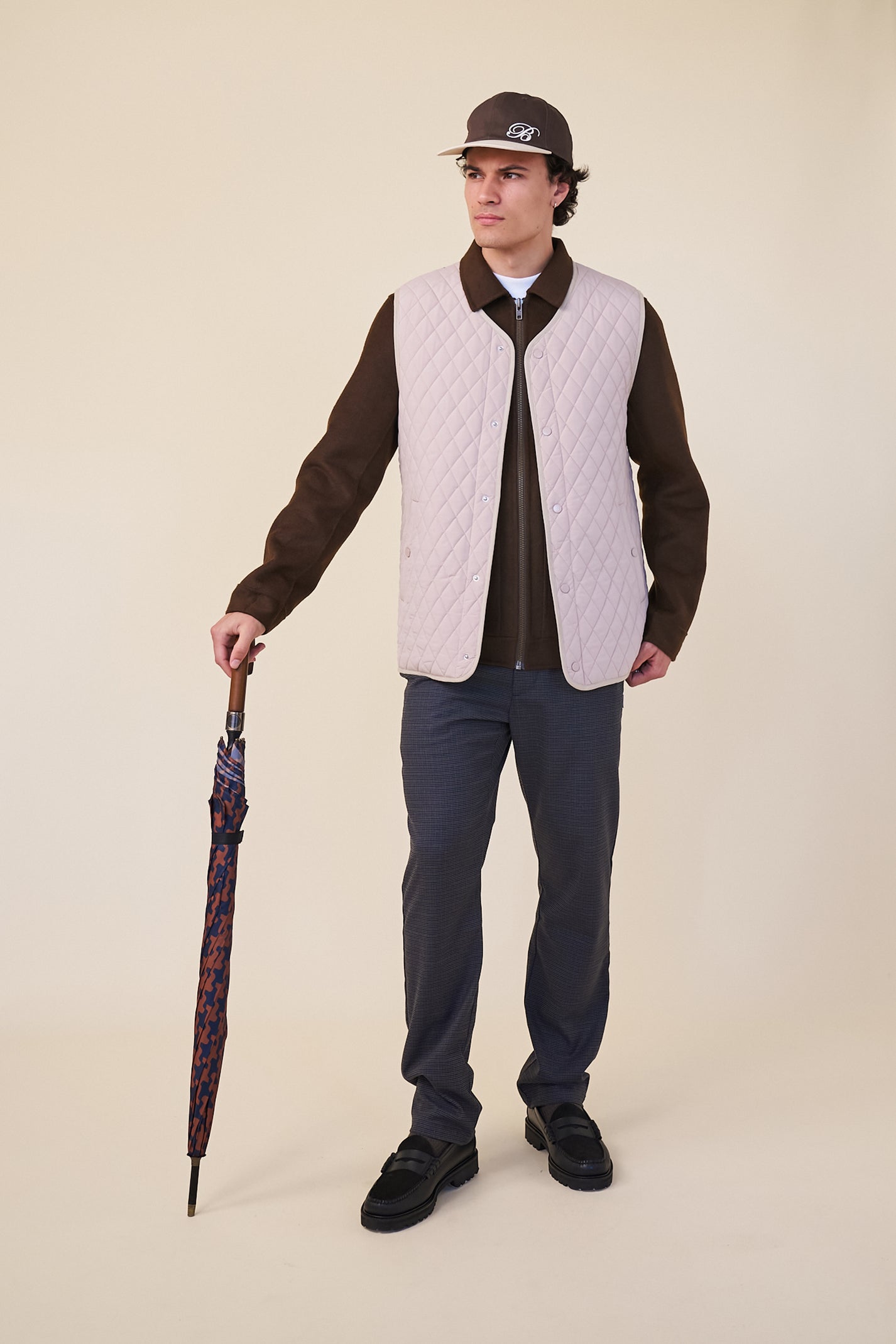 WINDSOR WOOL JACKET - WALNUT – bound