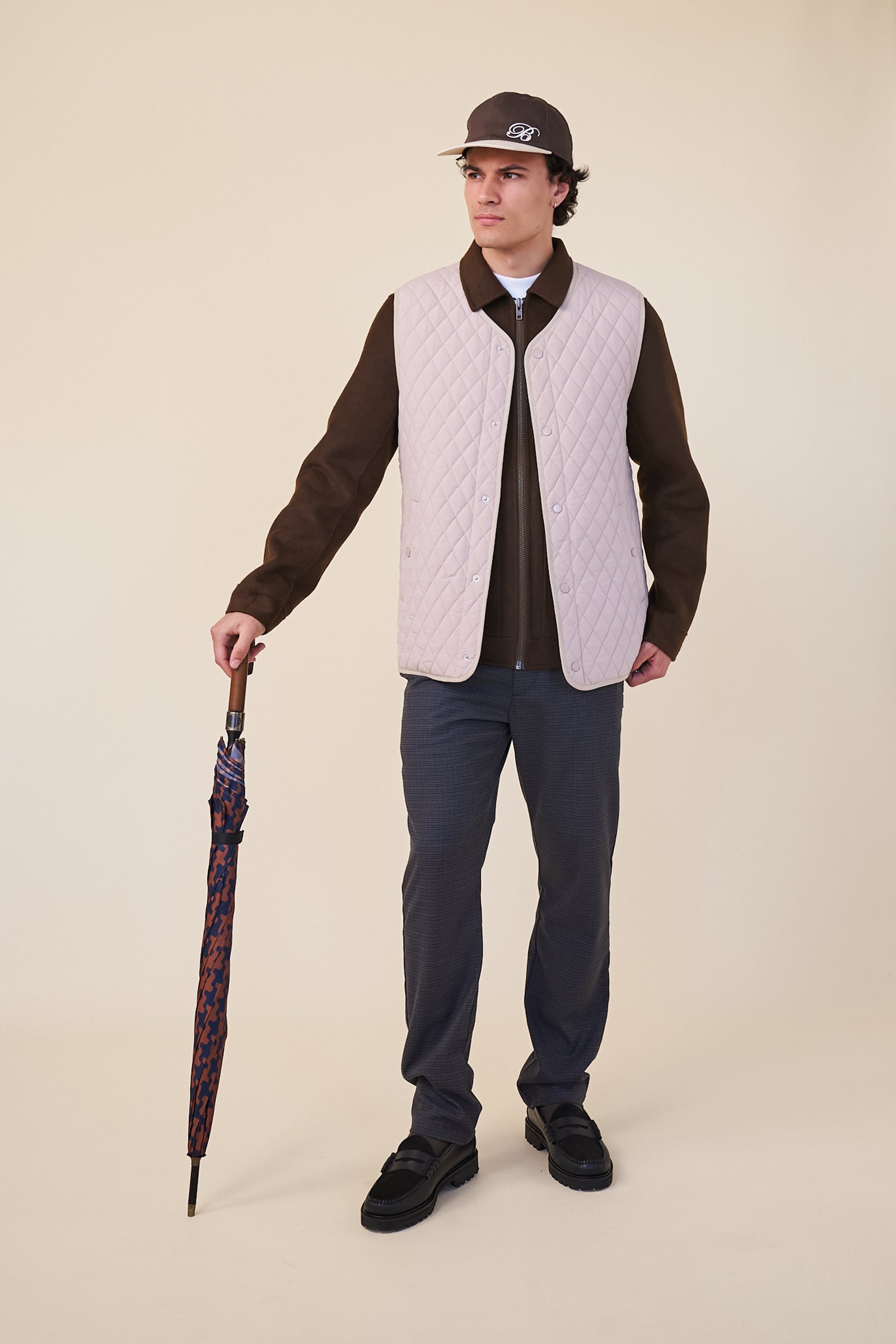 WINDSOR WOOL JACKET - WALNUT – bound