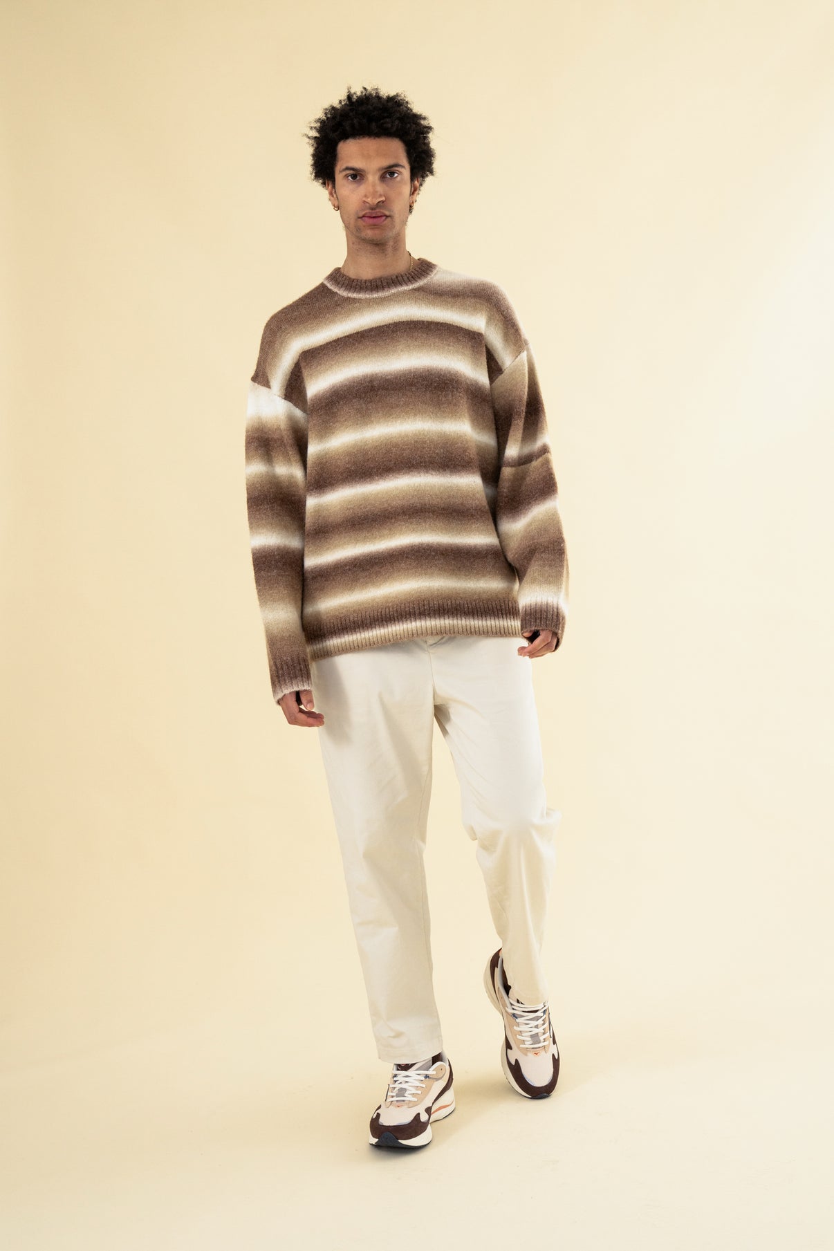TOFFEE GRADIENT KNIT SWEATER – bound