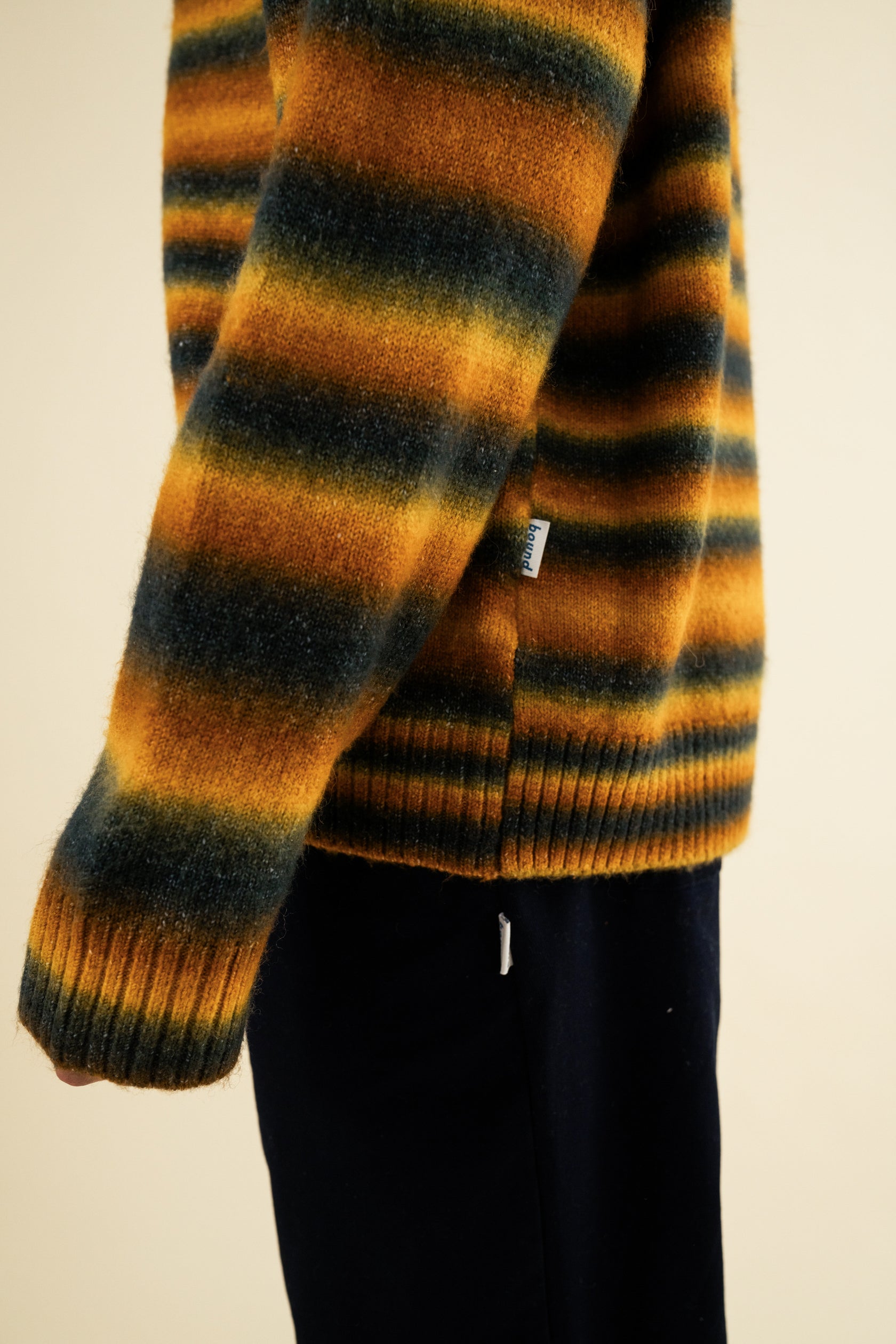 HEATON GRADIENT KNIT SWEATER – bound